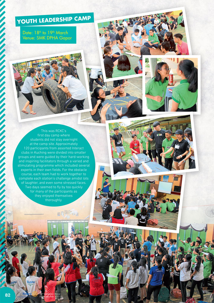 Youth Leadership Camp | Rotary Club of Kuching Central